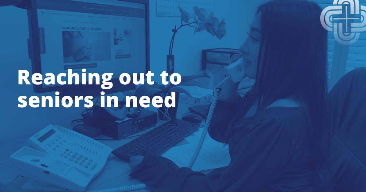 Reaching out to seniors in need