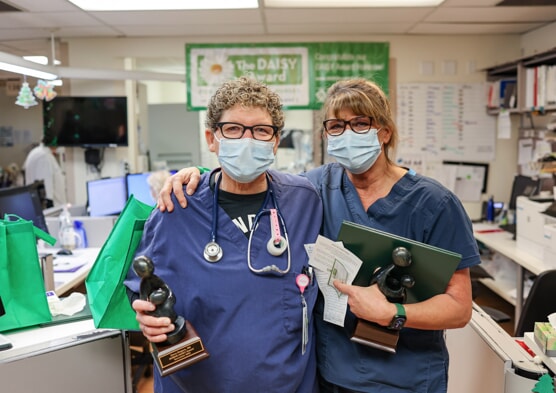 Double DAISY Award for Life-Saving Care